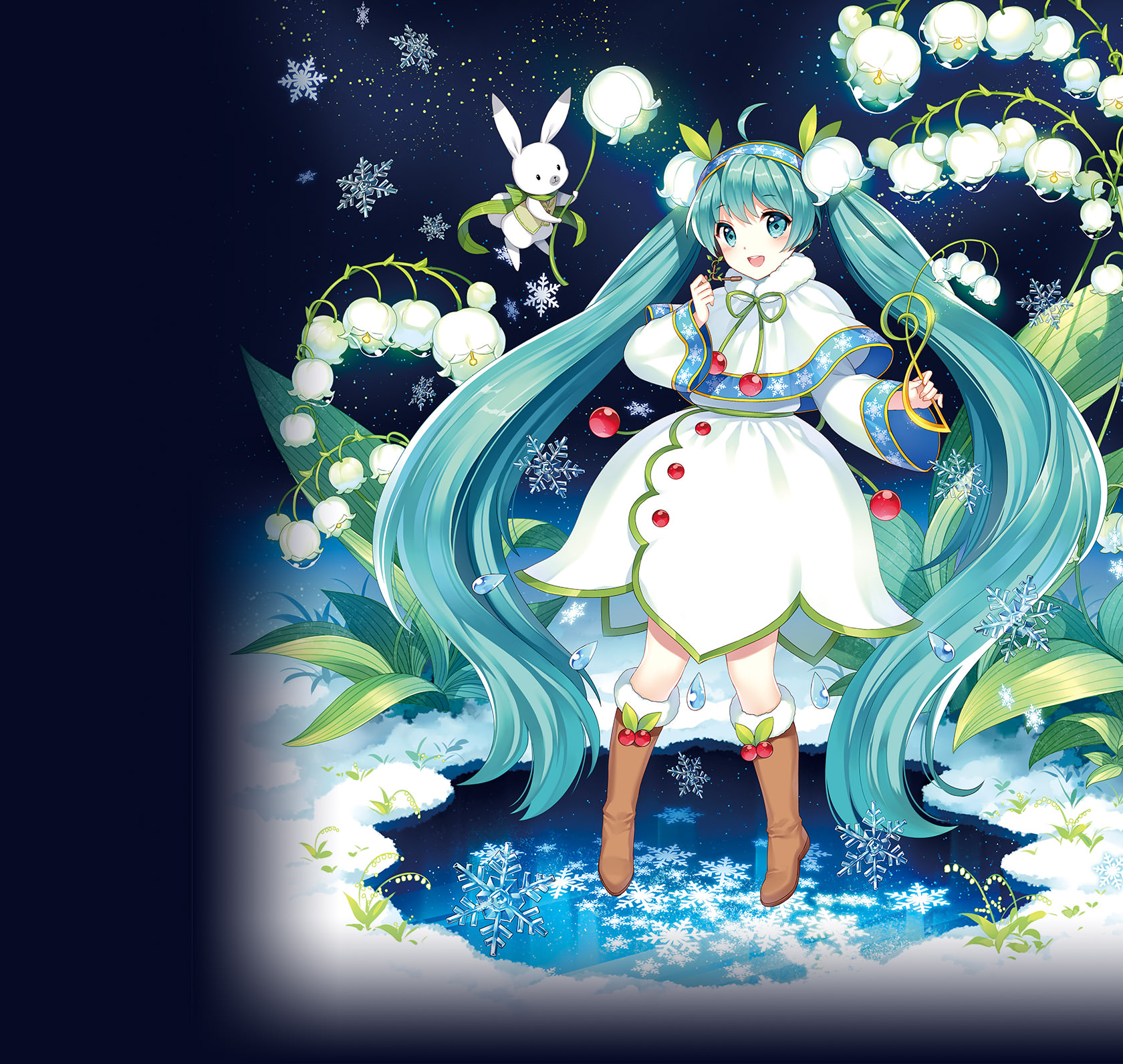 Snow Miku! [Vocaloid] : r/awwnime